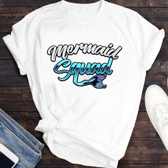 Shirts | Cool Mermaid Squad Folklore Siren Shirt | Poshmark